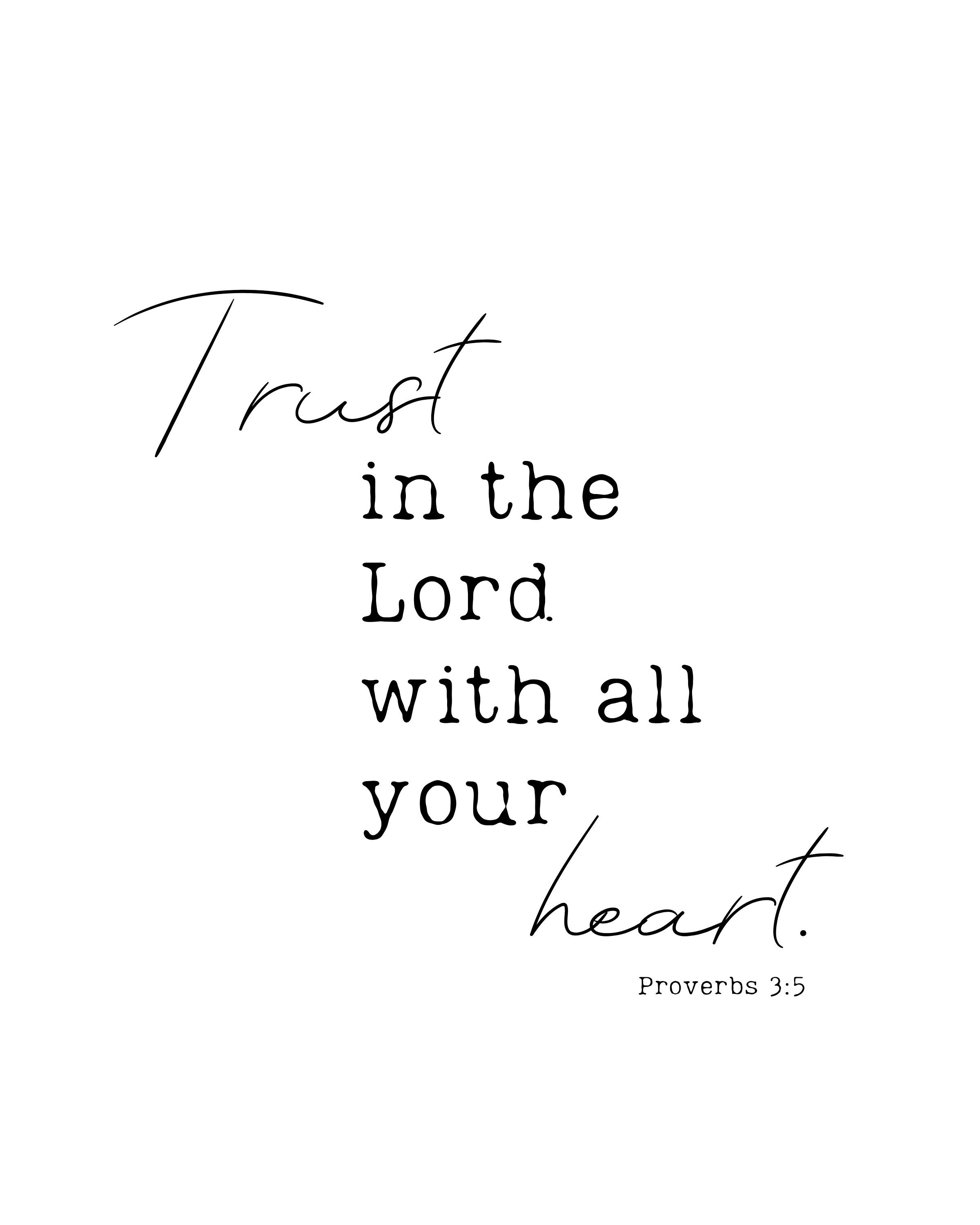 Bible Verse Wall Art Bible Verse Printable Printable Wall Art Proverbs ...