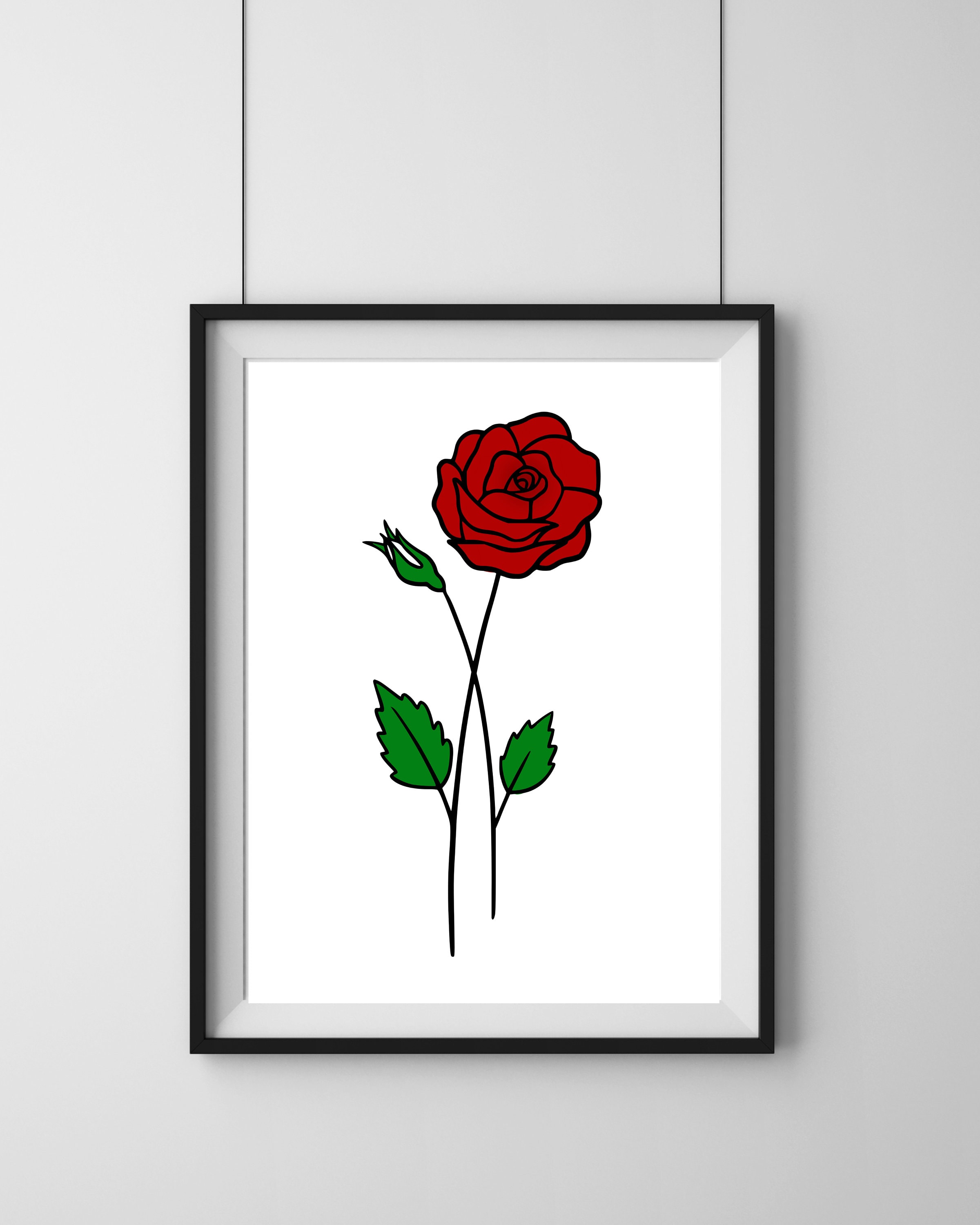 June Birth Flower | Birth Month Flower PNG, Rose Birth Flower Gift ...