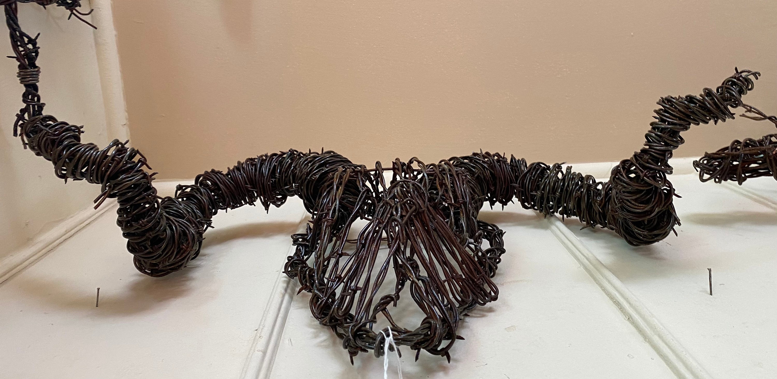 Ram Barbed-wire Sculpture - Etsy