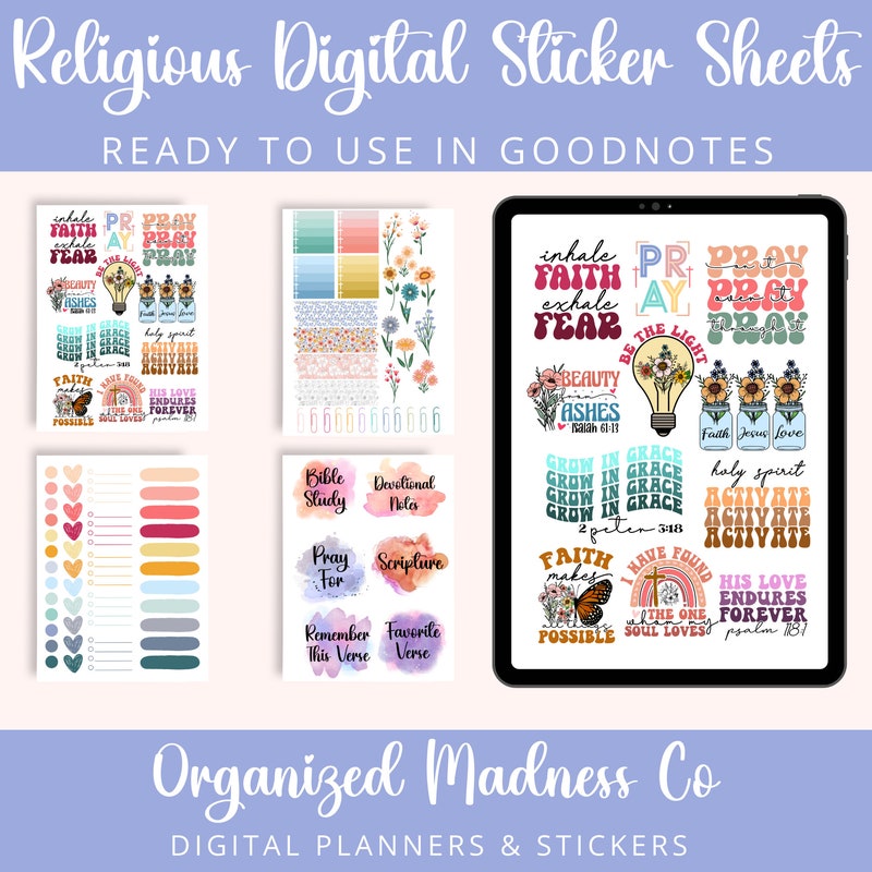 Bible Journal Stickers - Etsy