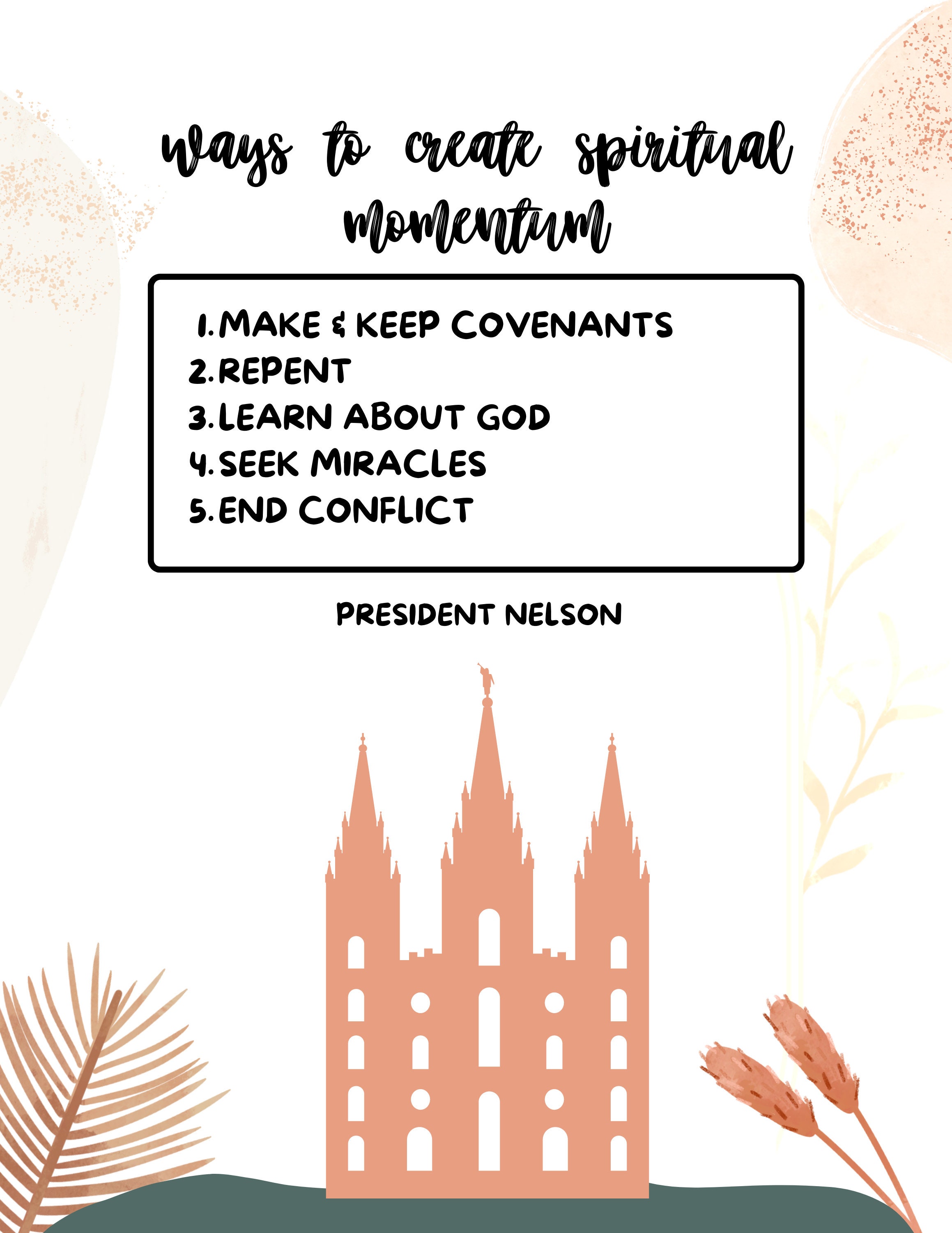 GENERAL CONFERENCE Packet Fall Edition - Adult/youth Activity Packet ...