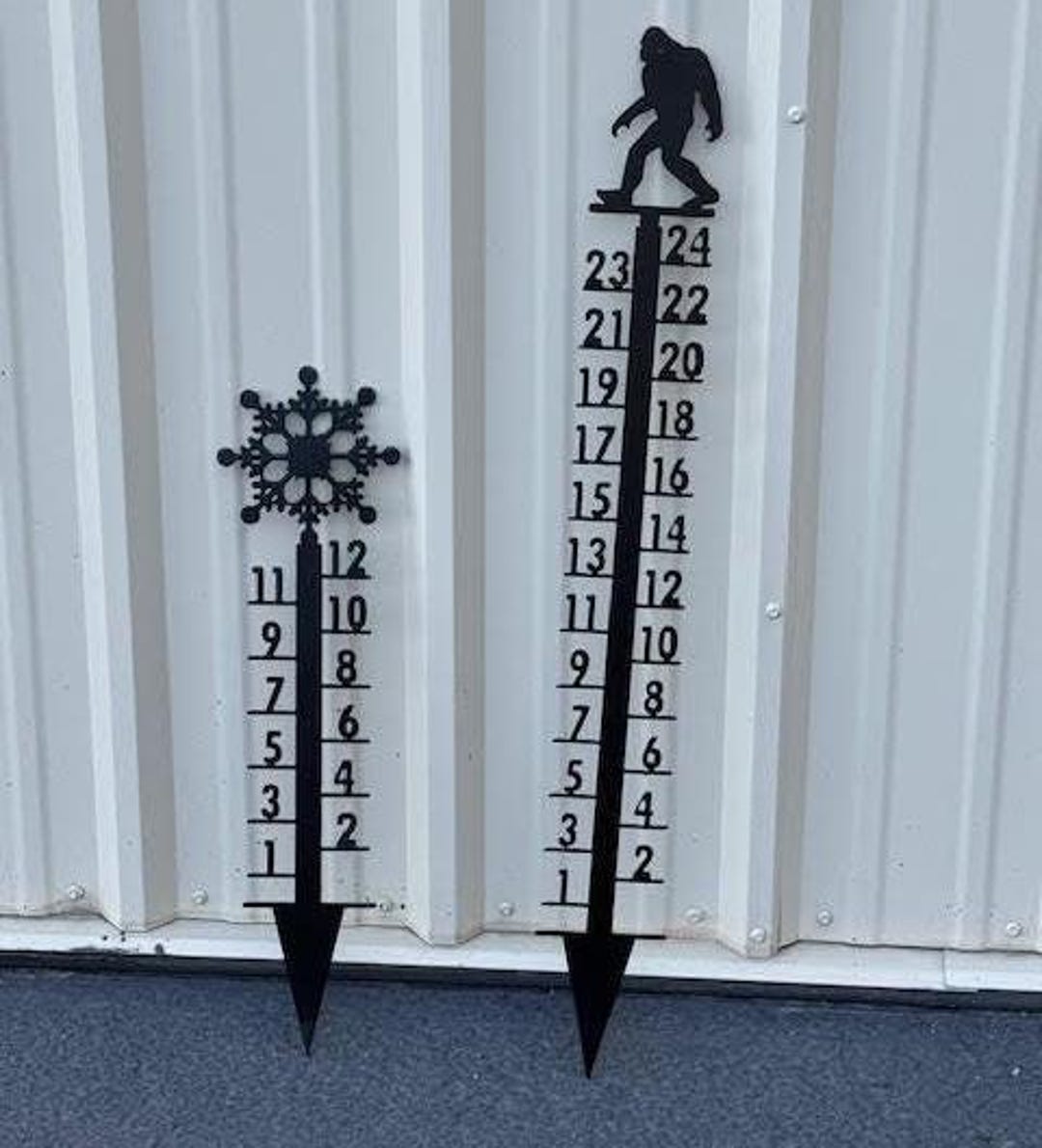 Custom Snow Depth Gauge / Snow Ruler / Snow Stake - Etsy
