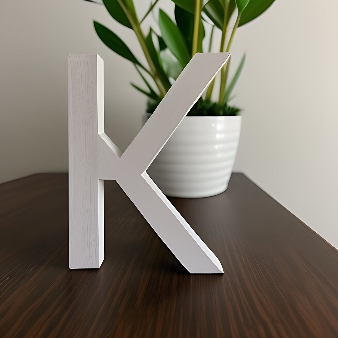 Self-standing Letters | Decoration | Office-desk Decor | Baby Nursery ...