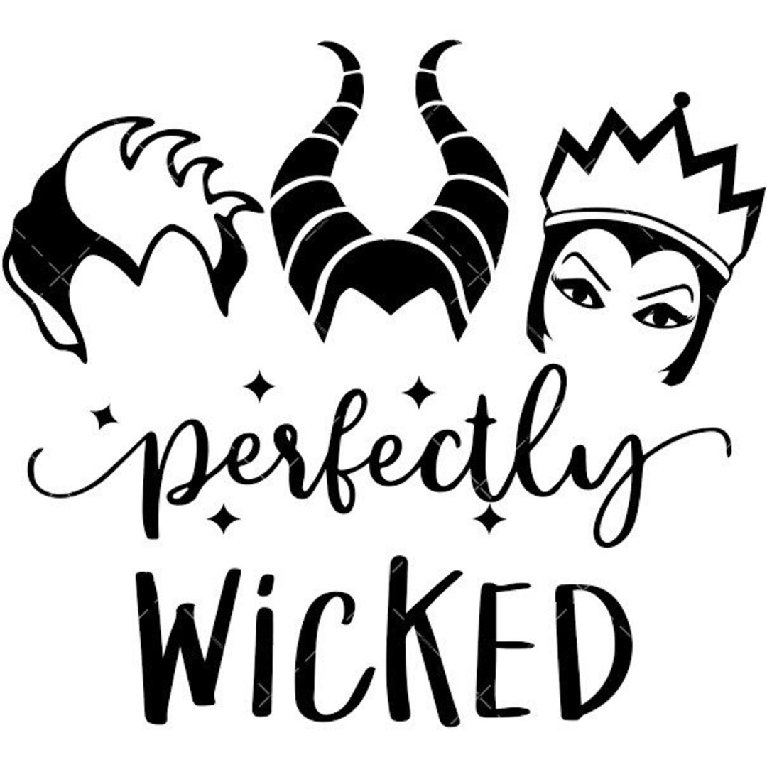 Disney Villains Sticker | Car Tumbler Laptop Decal | Weatherproof ...