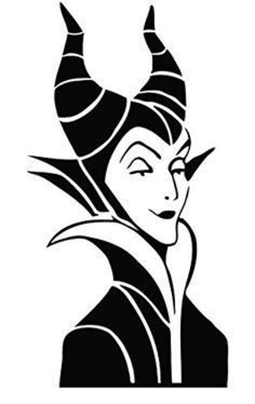 Disney Maleficent Villain Sticker | Car Tumbler Laptop Decal ...