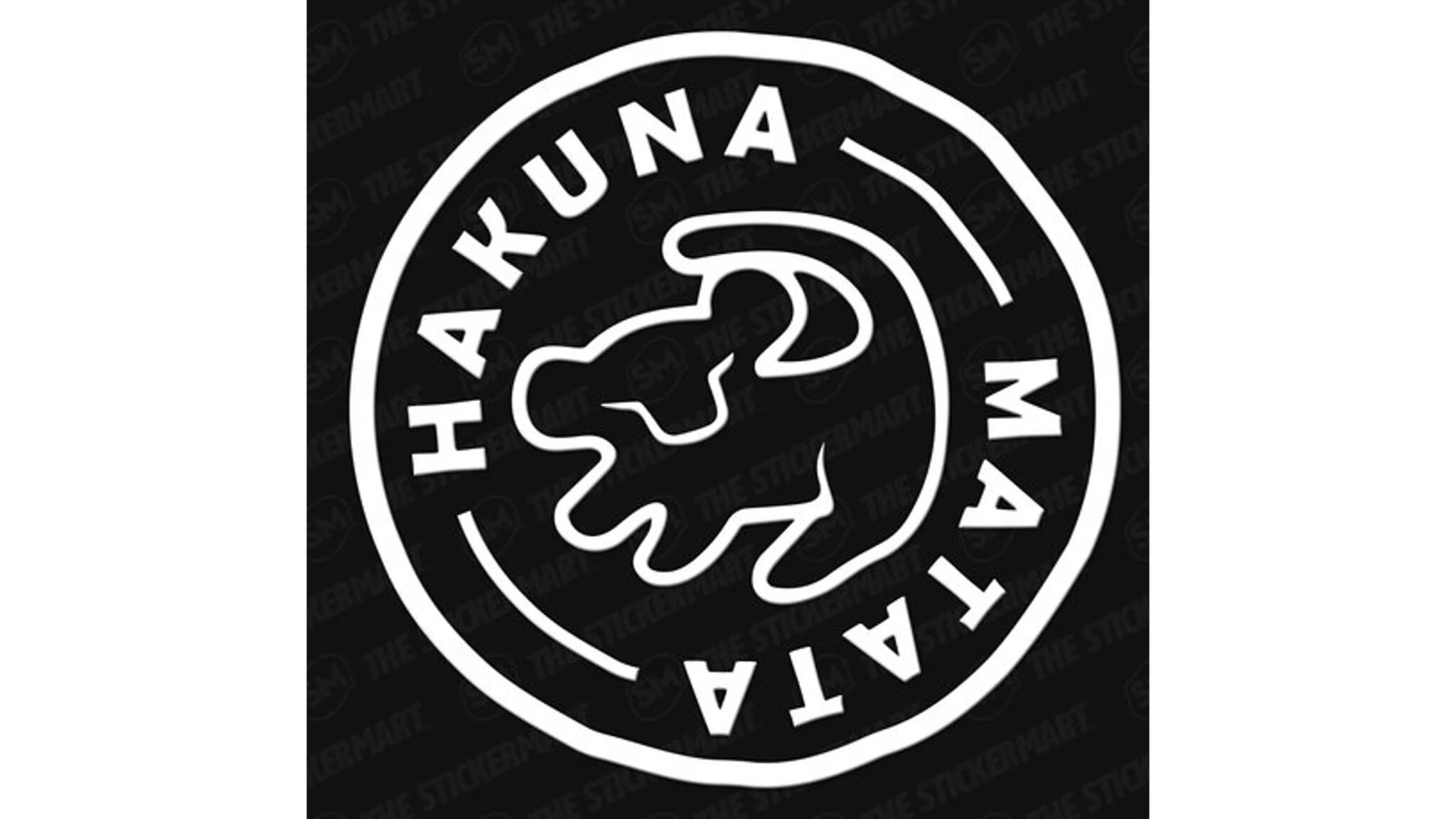 Hakuna Matata Disney Sticker Car Tumbler Laptop Decal - Etsy