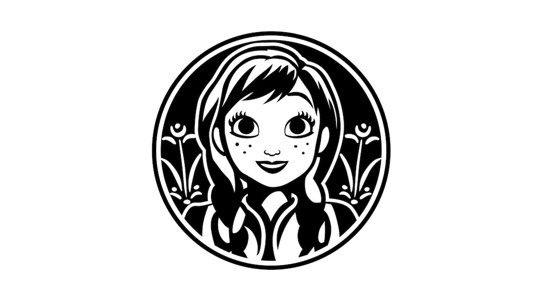 Frozen Disney Ana Sticker Car Tumbler Laptop Decal Weatherproof ...