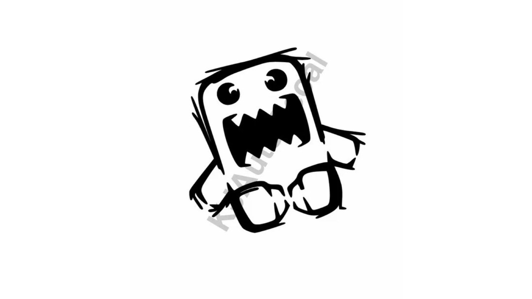 Domo Sticker | Car Tumbler Laptop Decal | Weatherproof | Waterproof - Etsy