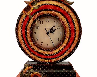Altered Art Clock - Etsy