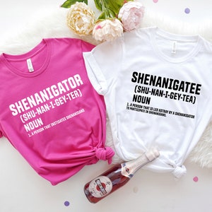 Funny Couples Shirt, Shenanigator, Shenanigatee, Definition Shirt ...