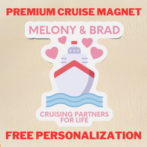 Cruise Partners for Life Sign - Etsy