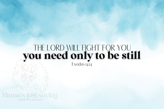 Scripture Wallpaper Exodus 1414