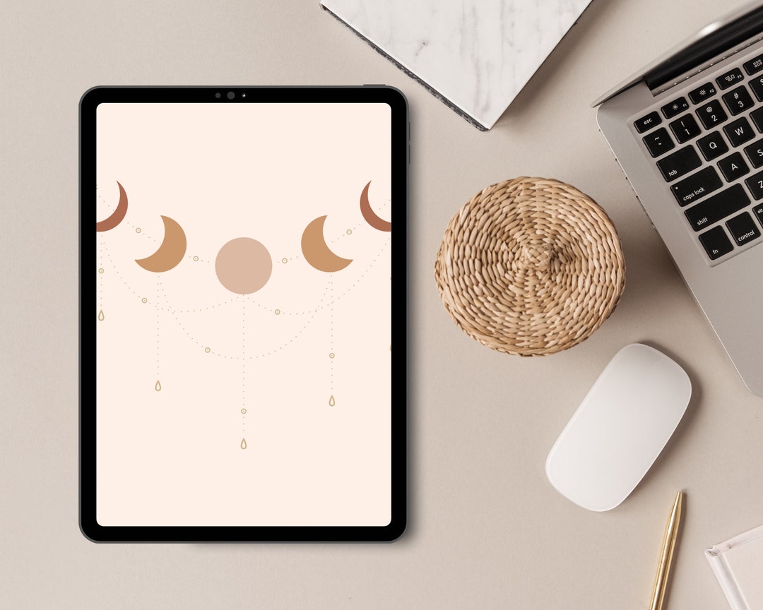 Moon Phases, Digital Download, Digital Art Print, Celestial Phases - Etsy