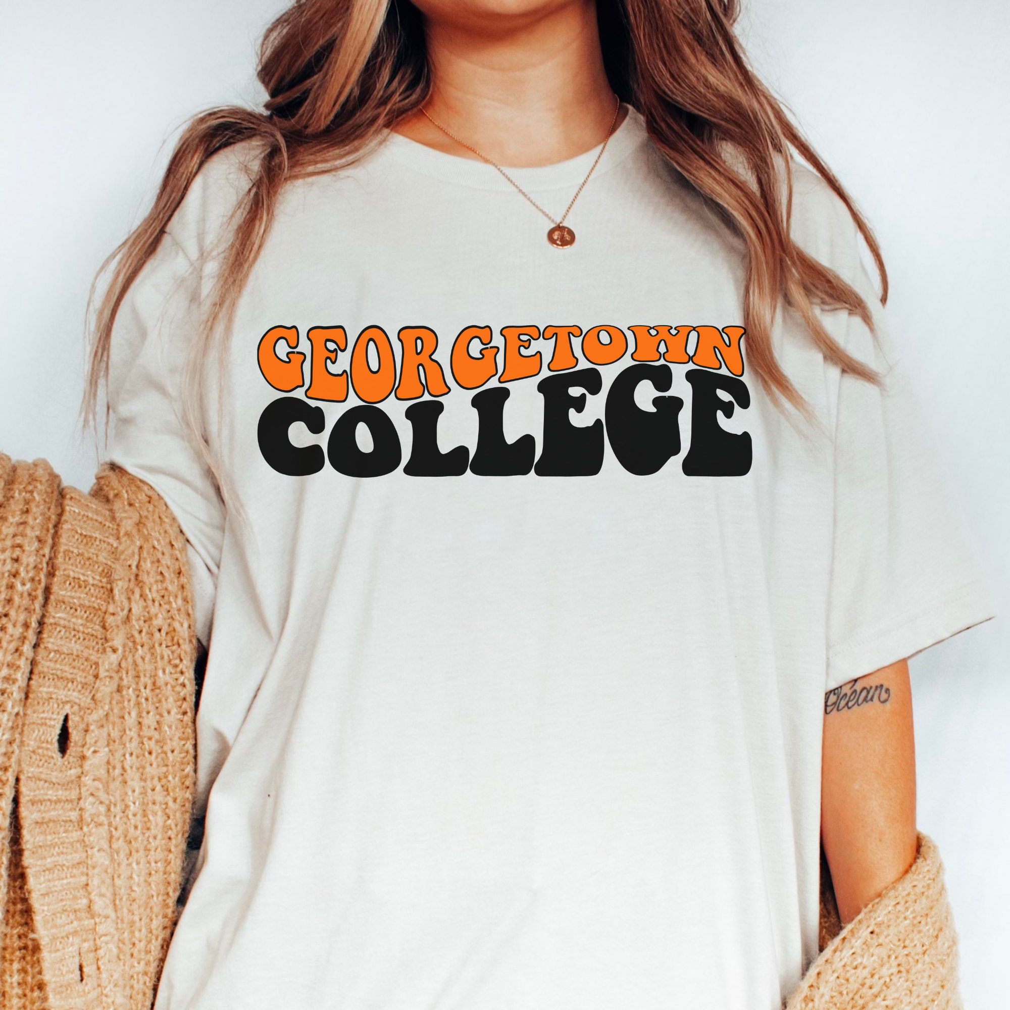 Timeless College T-shirts / Game Day Attire / Personalized Campus Style ...