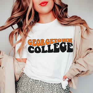 Timeless College T-shirts / Game Day Attire / Personalized Campus Style ...