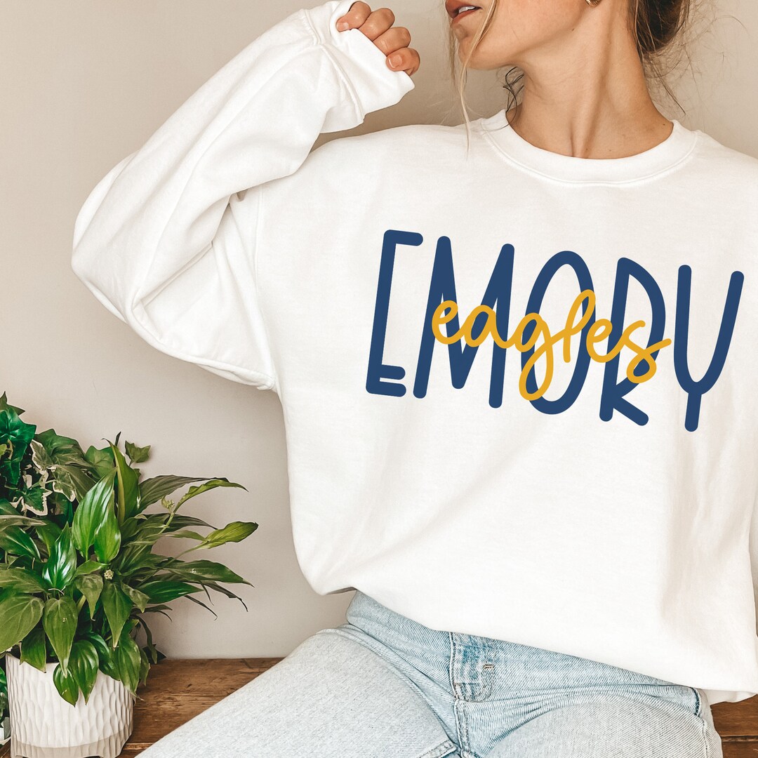 Emory Unisex Sweatshirt, Gameday Apparel, College Sweatshirt, Heavy ...