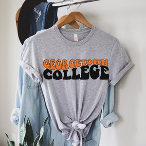 Timeless College T-shirts / Game Day Attire / Personalized Campus Style ...