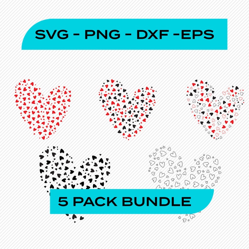 Heart Svg,shape, Svg, Png, Dxf, Digital Download, Cut File, Cricut ...