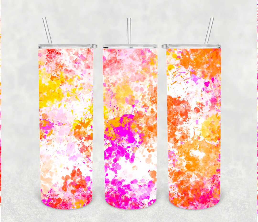 Multi-color Splatter Spray Paint PNG for Sublimation - Etsy