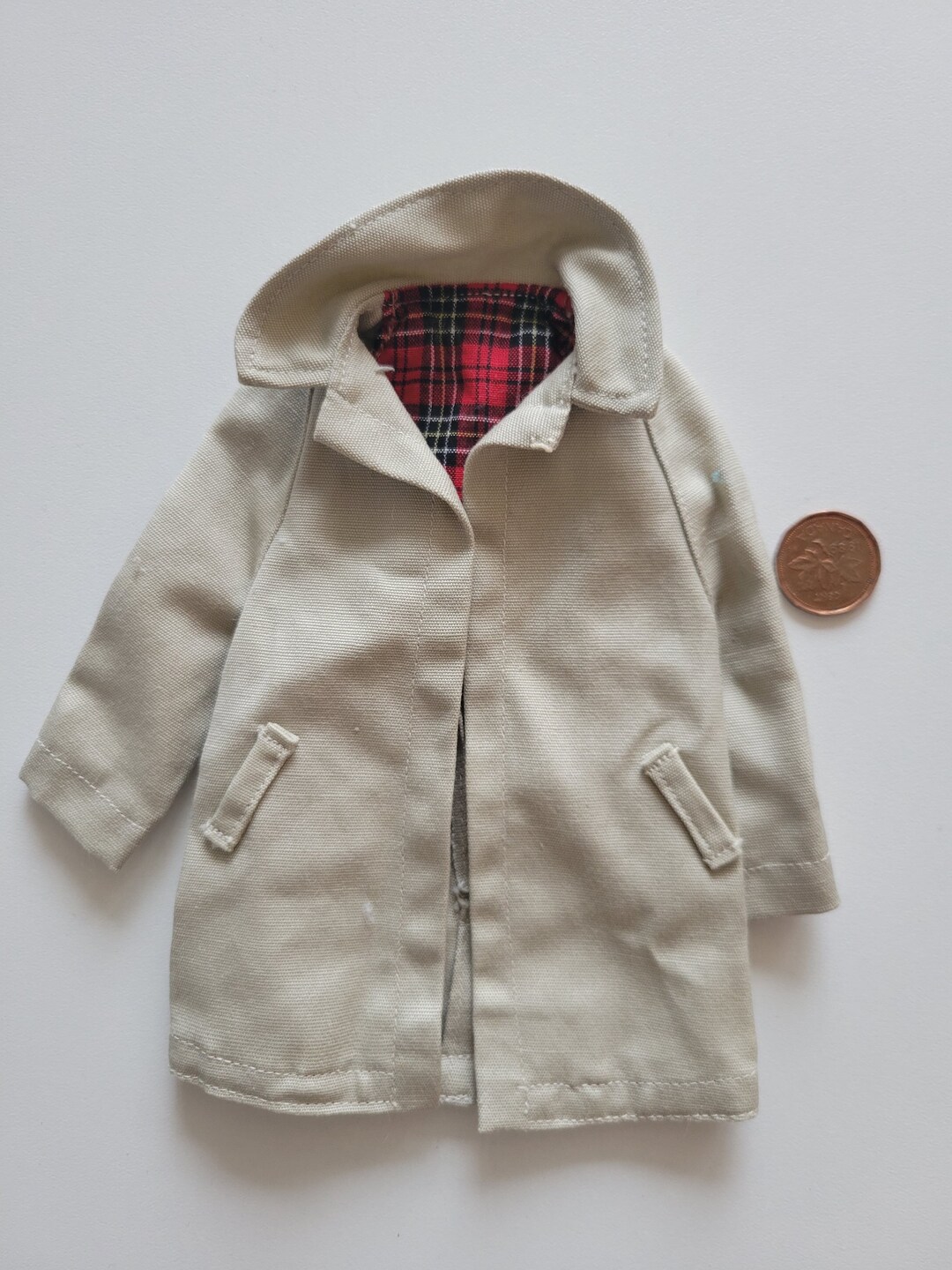 Vintage 1962 Ken Doll - Rally Day Trench Coat #788 - Etsy