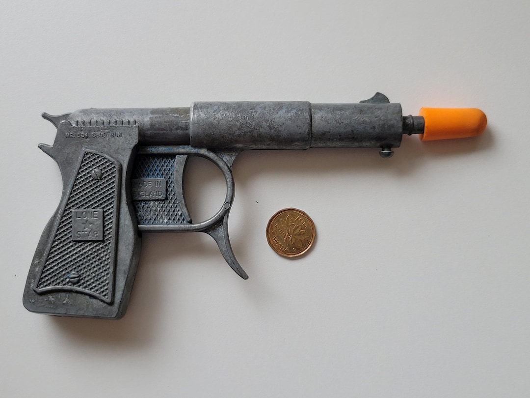 Vintage 1950's "lone Star" Water SPUD Gun (metal) Made in England - Etsy