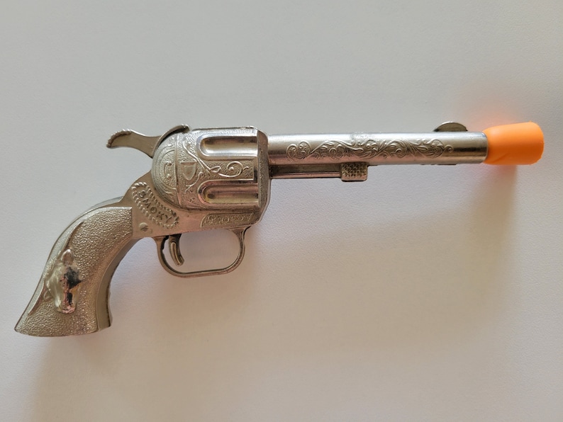 Vintage 1950's 1960's Hubley smoky Toy Replica Cowboy Cap Gun - Etsy
