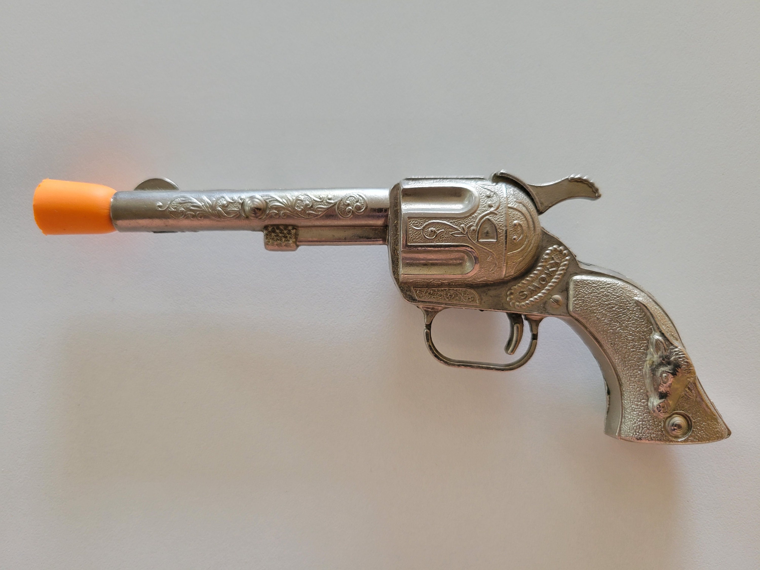 Vintage 1950's 1960's Hubley smoky Toy Replica Cowboy Cap Gun - Etsy