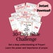 30 Day Bible Challenge, 30 Day Tracker, Bible Reading Plan, Prayer ...