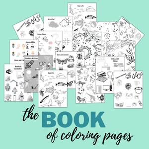 Coloring Book, Coloring Pages for Kids, Science Coloring Pages for Kids ...