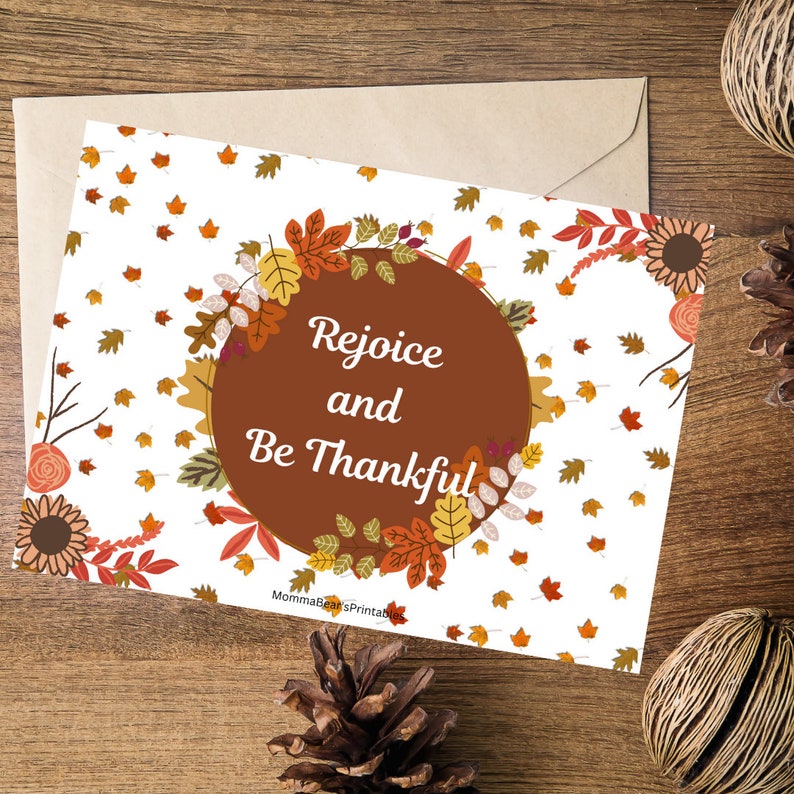Thanksgiving Cards, Thankful Cards Printable, Gratitude Cards ...