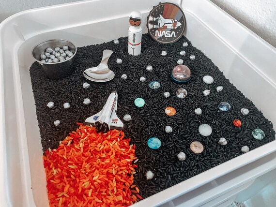 Space Themed Sensory Bin - Etsy