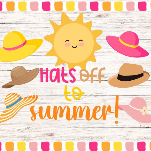 Hello Summer Bulletin Board Kit - Etsy