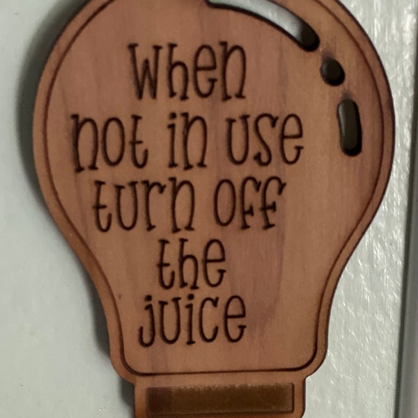 Turn off Lights Sign - Etsy
