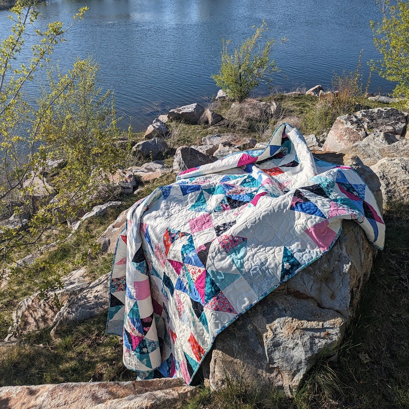 Ruby Star Fabric - Etsy