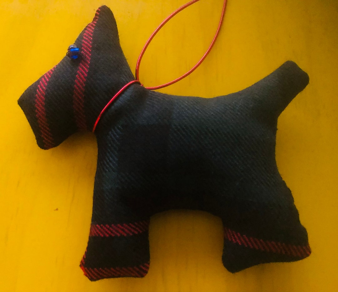 District of Fife Tartan Hamish Dog Ornament, Other Tartans Available ...