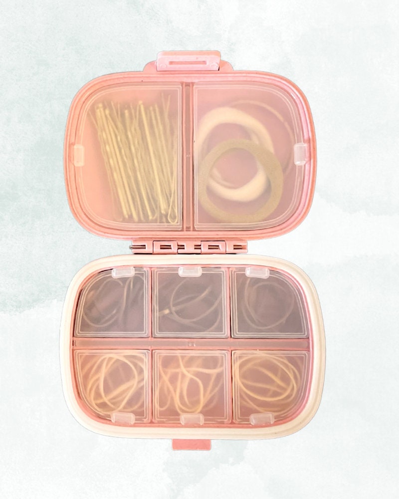 Pre-filled Portable Hair Accessory Case - Blonde - Etsy