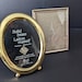 Vintage Brass Metal Photo Frame Set - Etsy