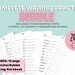 COMPLETE Handwriting Practice Bundle Digital Download, Handwriting ...
