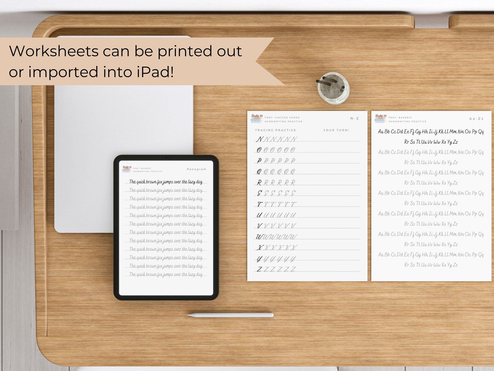 Cursive Handwriting Practice Bundle Digital Download, Printable Cursive ...