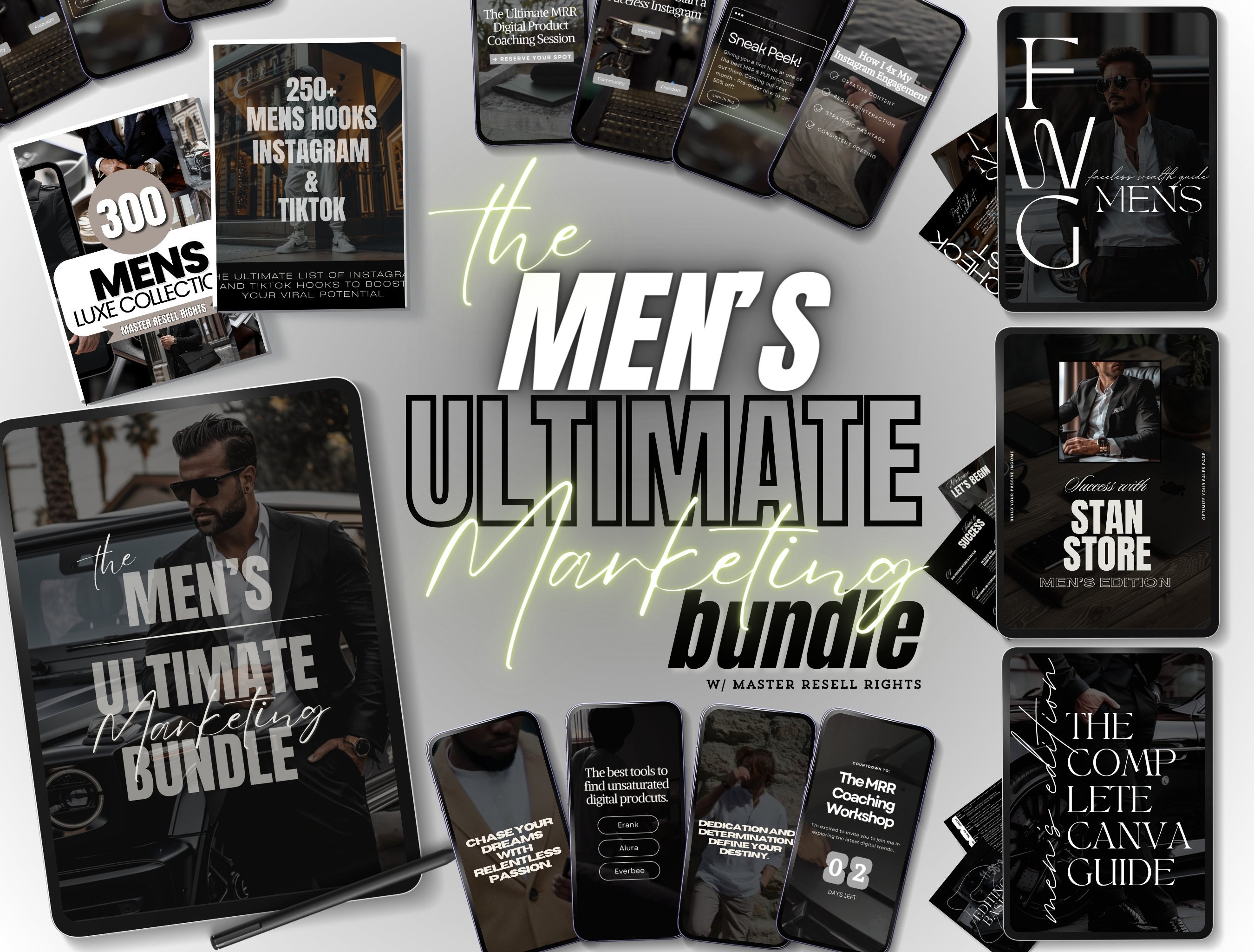 Mens Digital Marketing, Mens Reels Done for You, Mens Social Media ...