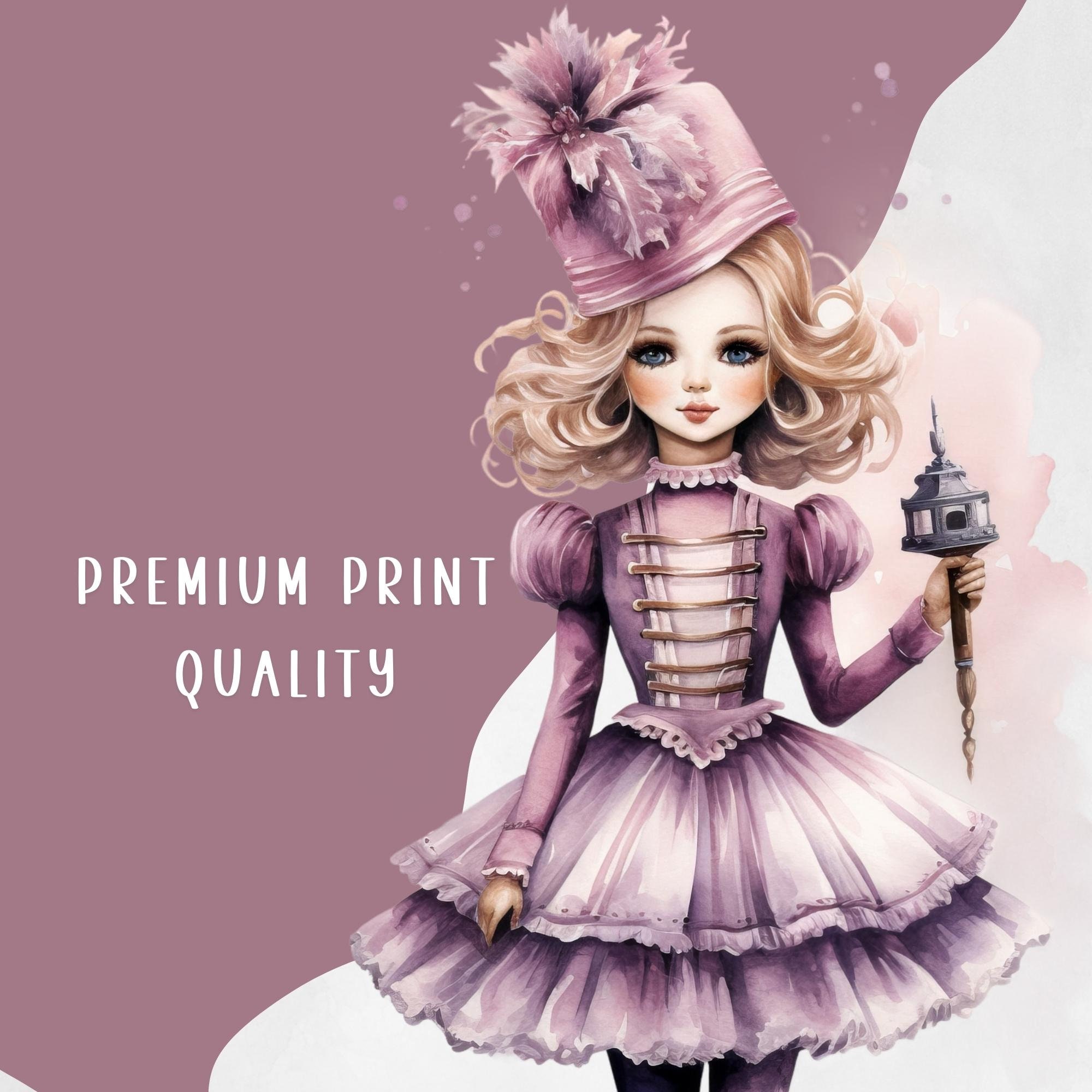 Nutcracker Clipart, Ballet, Christmas Princesses, Cute Xmas Clipart ...