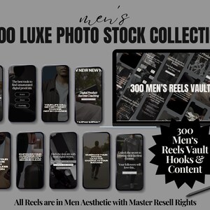 Digital Marketing for Men, Mens Reels Done for You, Mens Social Media ...