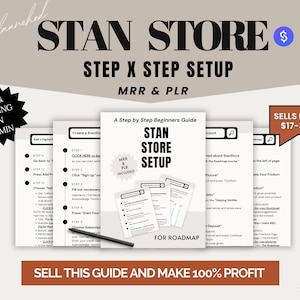 Stan Store Setup, Guide to Set up Stan, Done-for-your Guide, Digital ...