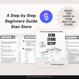 Stan Store Setup, Guide to Set up Stan, Done-for-your Guide, Digital ...