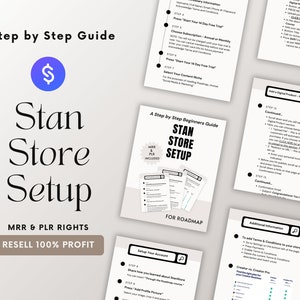 Stan Store Setup, Guide to Set up Stan, Done-for-your Guide, Digital ...