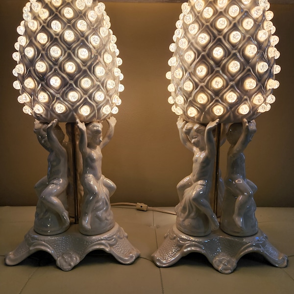 Cherub Lamps - Etsy