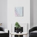 Ocean Waves Abstract Line Art Painting | White Textured Canvas Wall Art ...