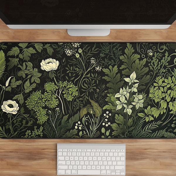 Green Desk Mat - Etsy