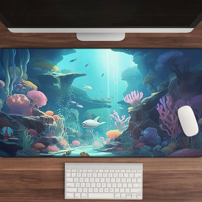 Underwater Desk Mat - Etsy