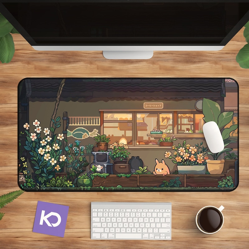 Kawaii Desk Mat - Etsy